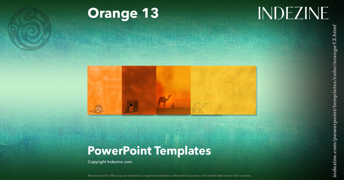 Orange 13 PowerPoint Templates