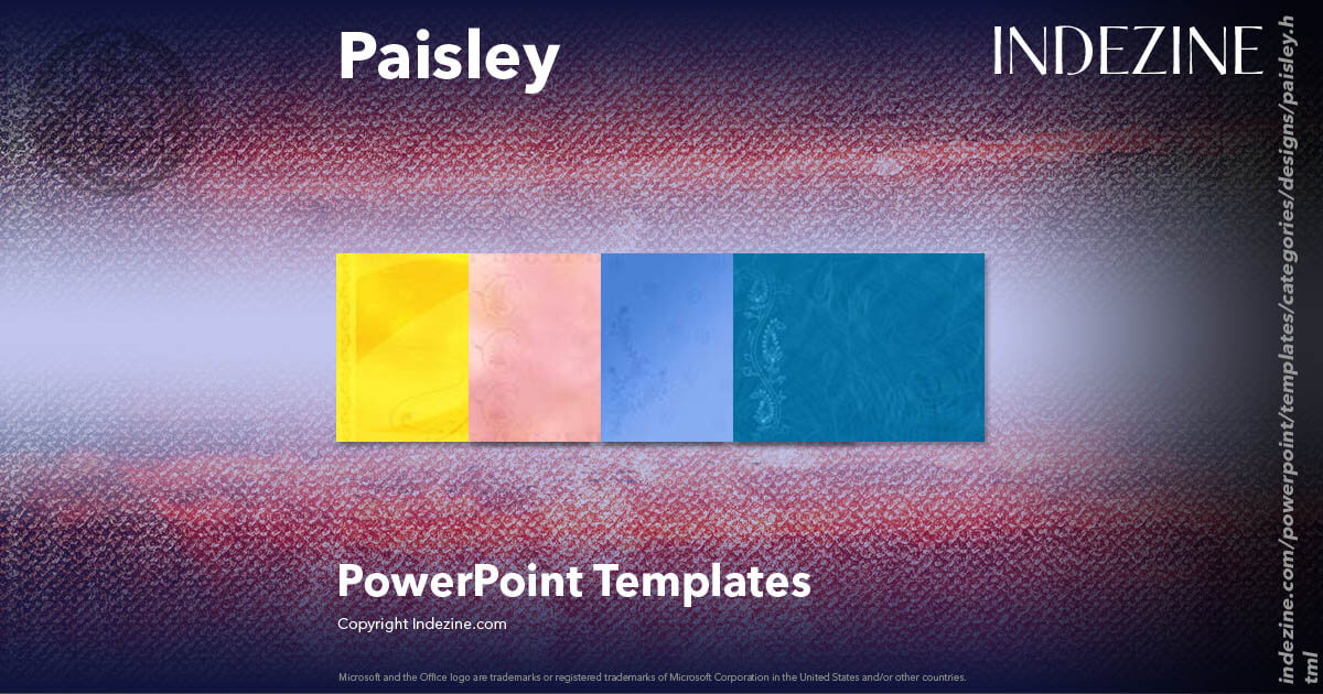 Paisley PowerPoint Templates