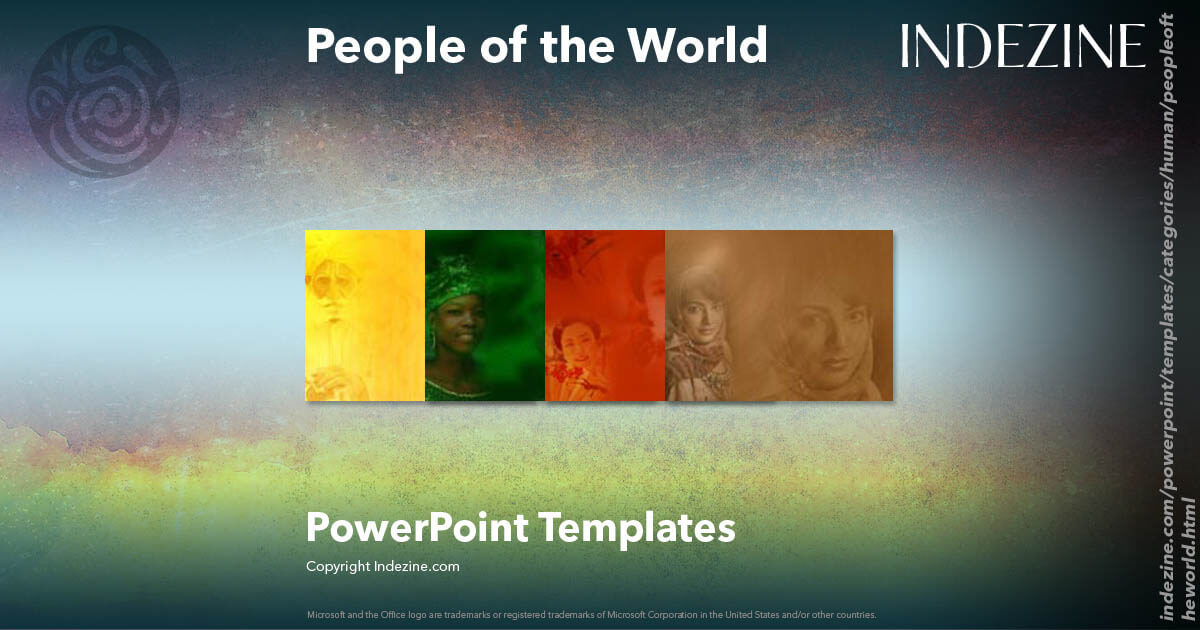 People of the World PowerPoint Templates