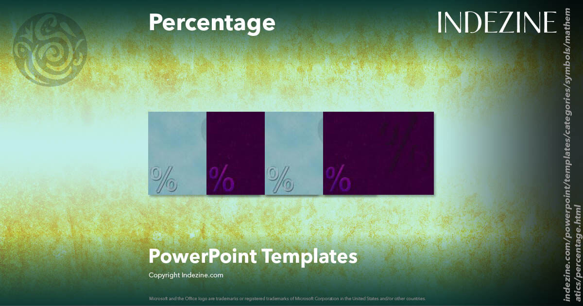 Percentage PowerPoint Templates