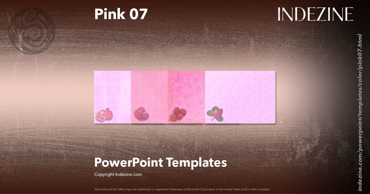 Pink 07 PowerPoint Templates