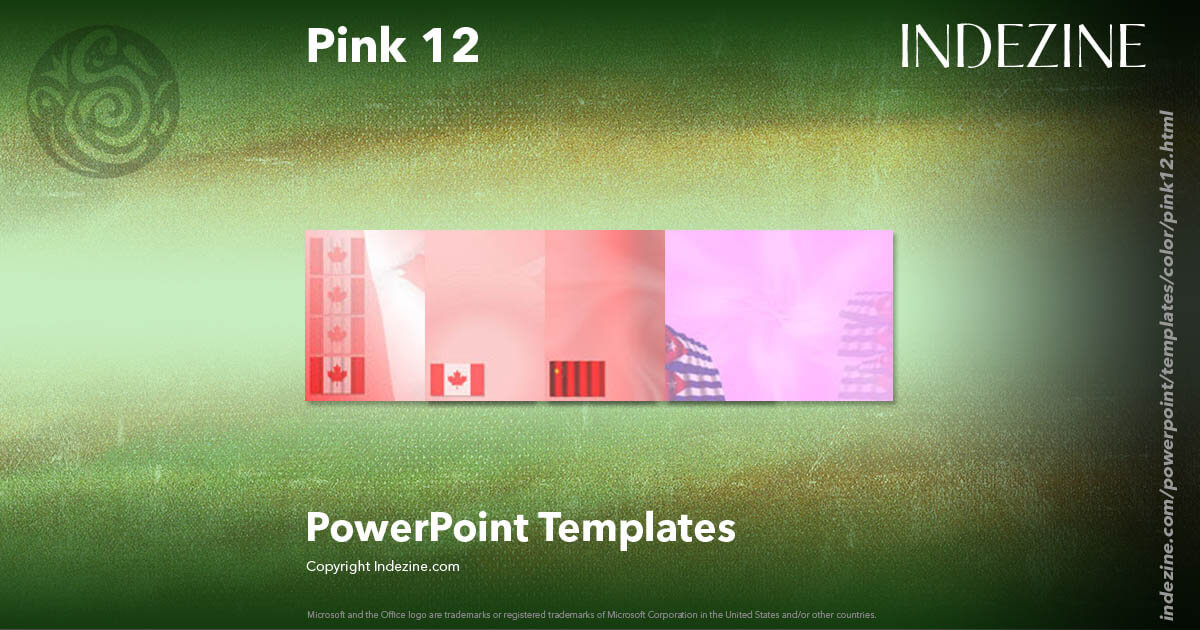 Pink 12 PowerPoint Templates