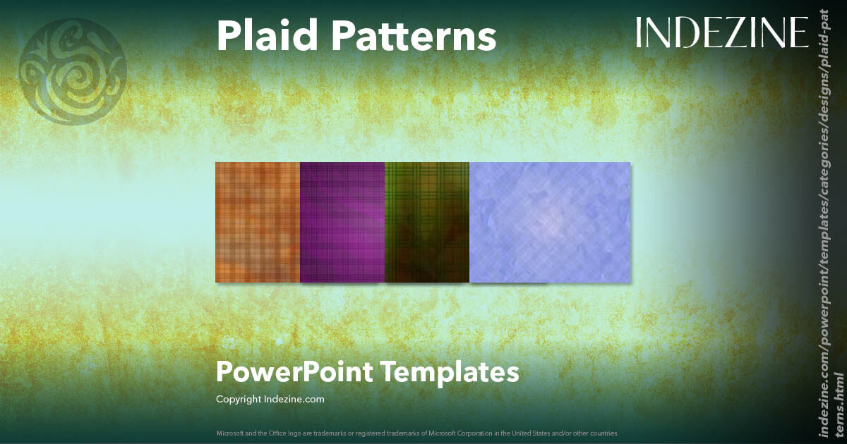 Plaid Patterns PowerPoint Templates