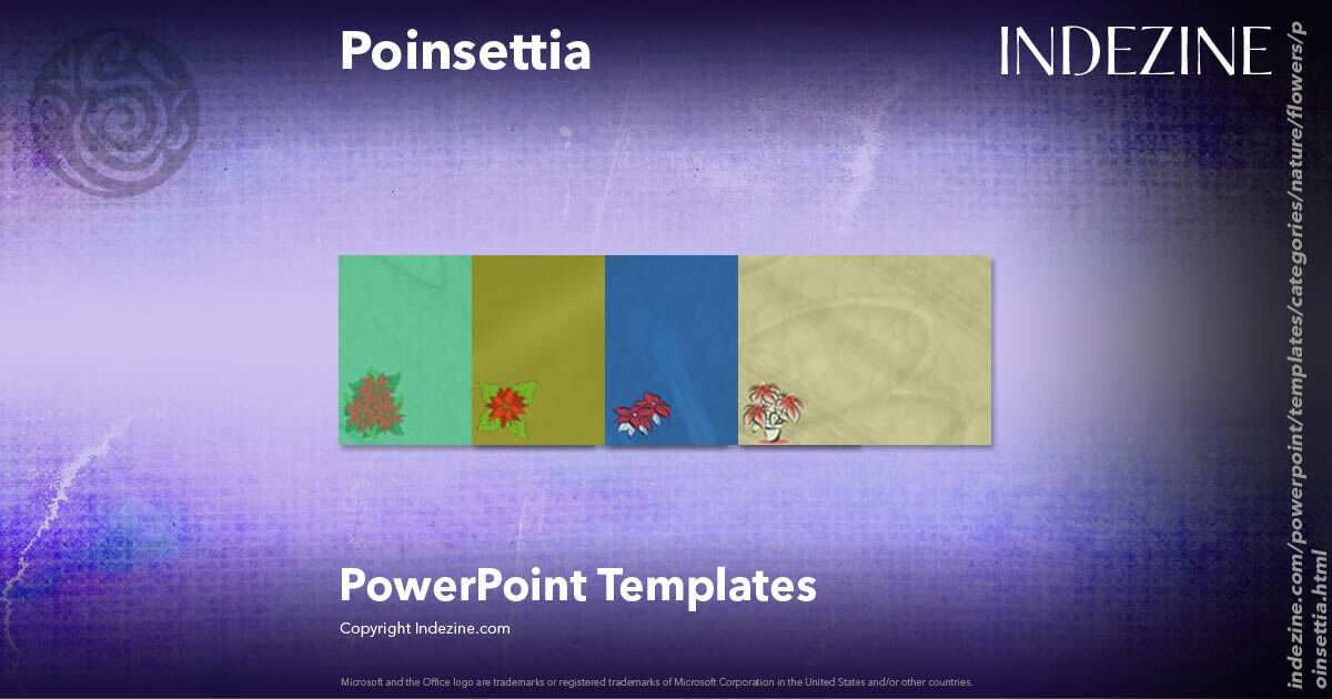 Poinsettia PowerPoint Templates