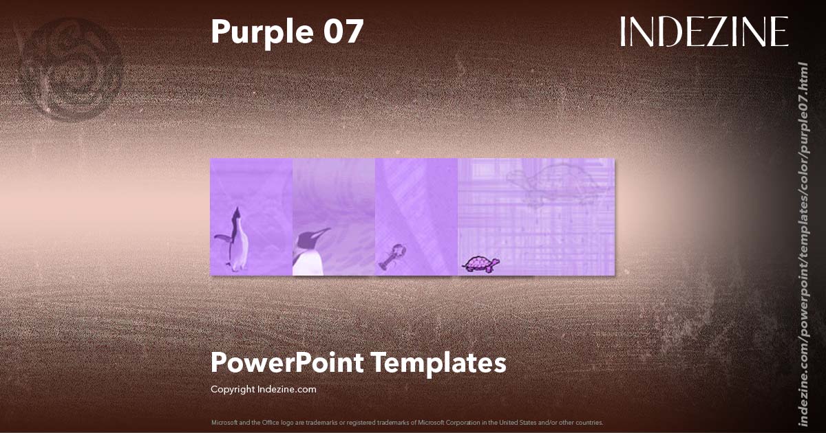 Purple 07 PowerPoint Templates