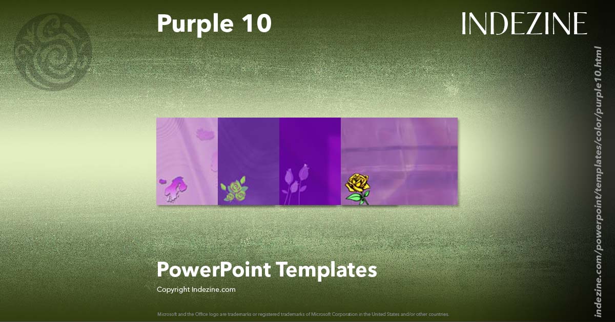 Purple 10 PowerPoint Templates