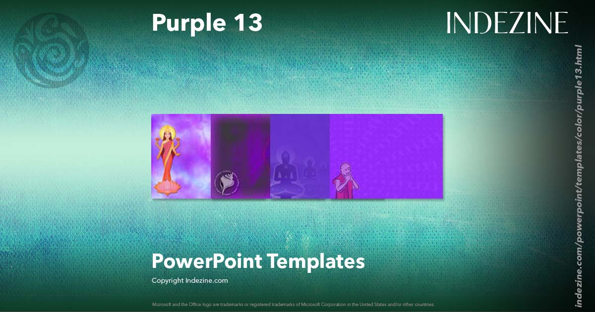 Purple 13 PowerPoint Templates