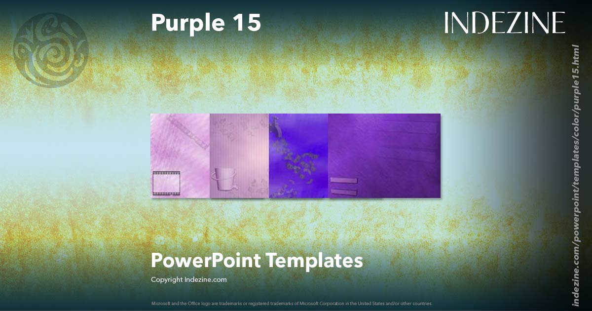 Purple 15 PowerPoint Templates