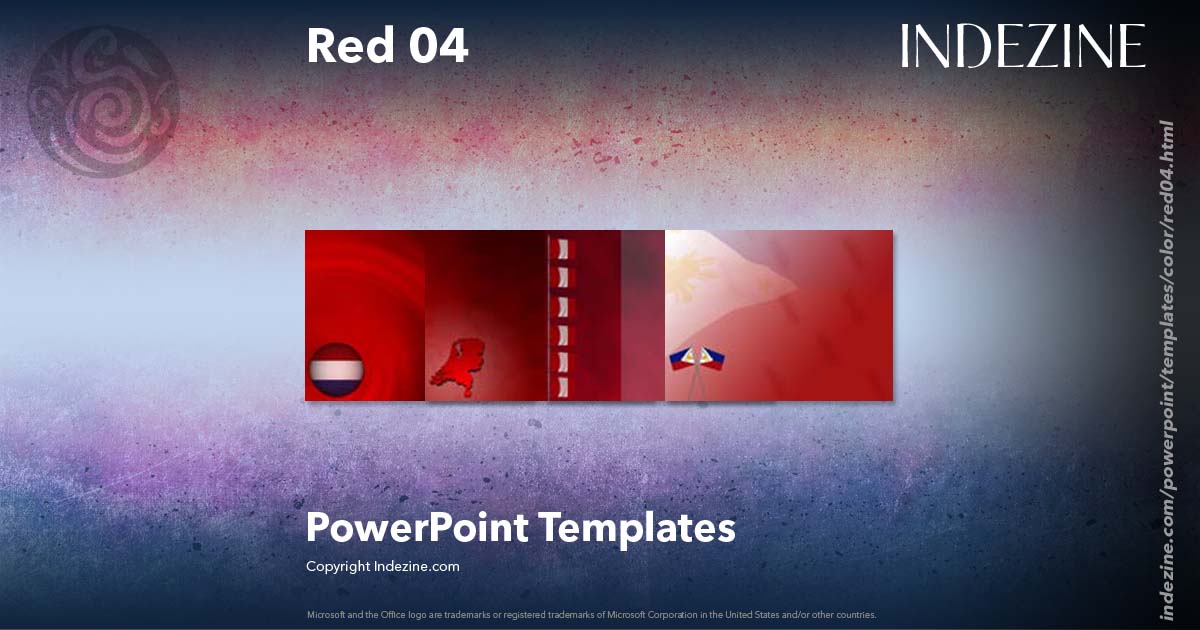 Red 04 PowerPoint Templates