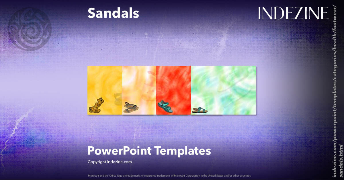 Sandals PowerPoint Templates