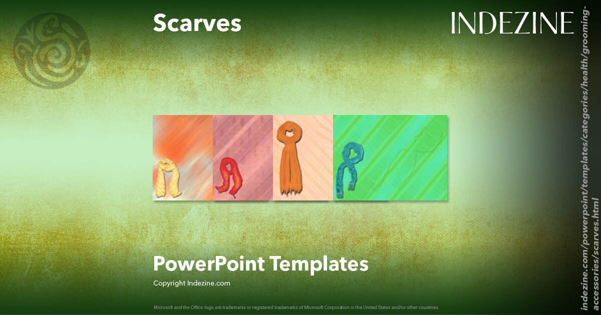 Scarves PowerPoint Templates