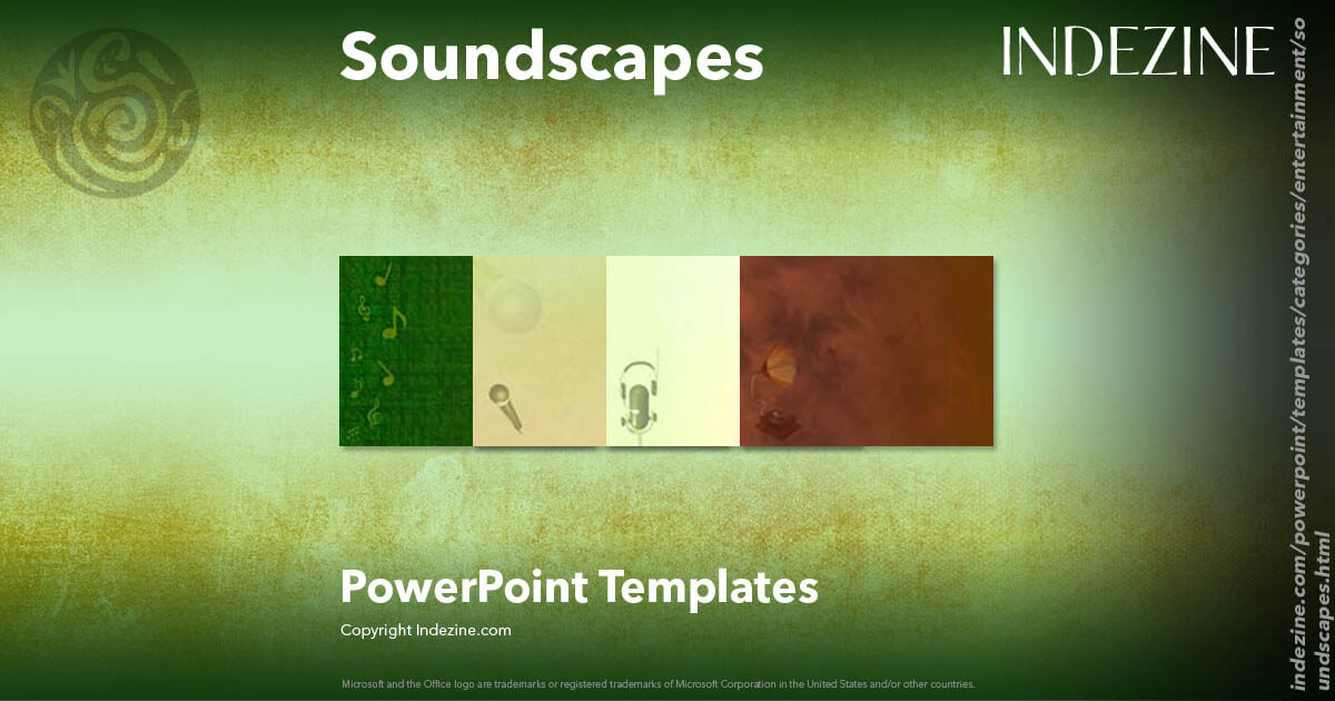 Soundscapes PowerPoint Templates