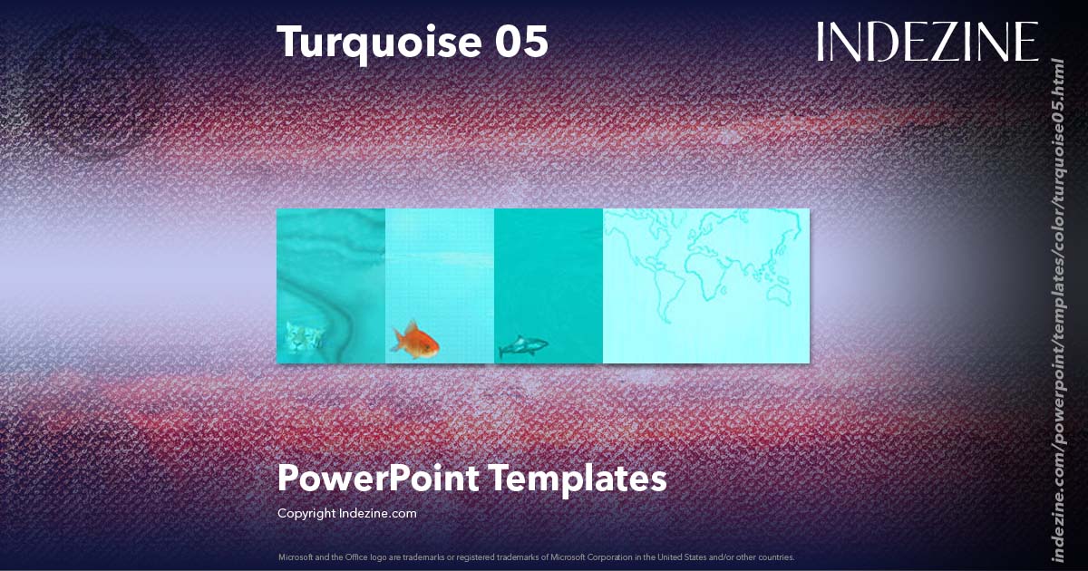 Turquoise 05 PowerPoint Templates