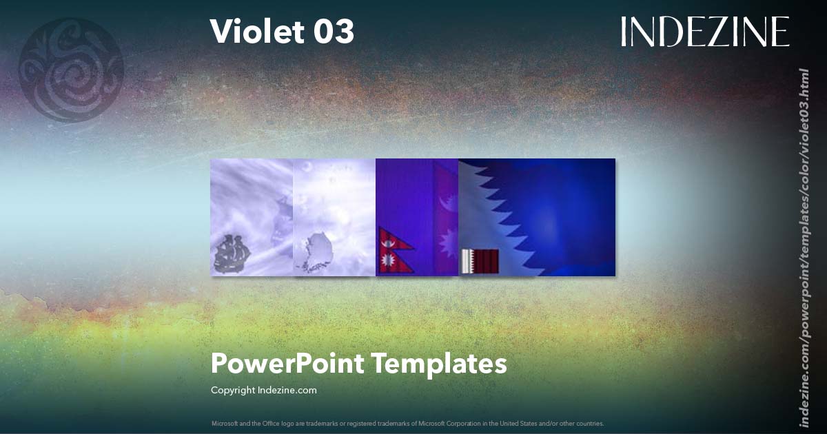 Violet 03 PowerPoint Templates
