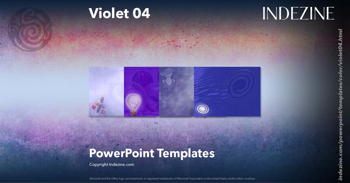 Violet 04 PowerPoint Templates