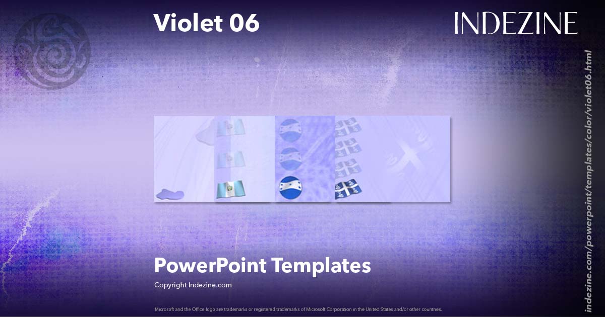 Violet 06 PowerPoint Templates
