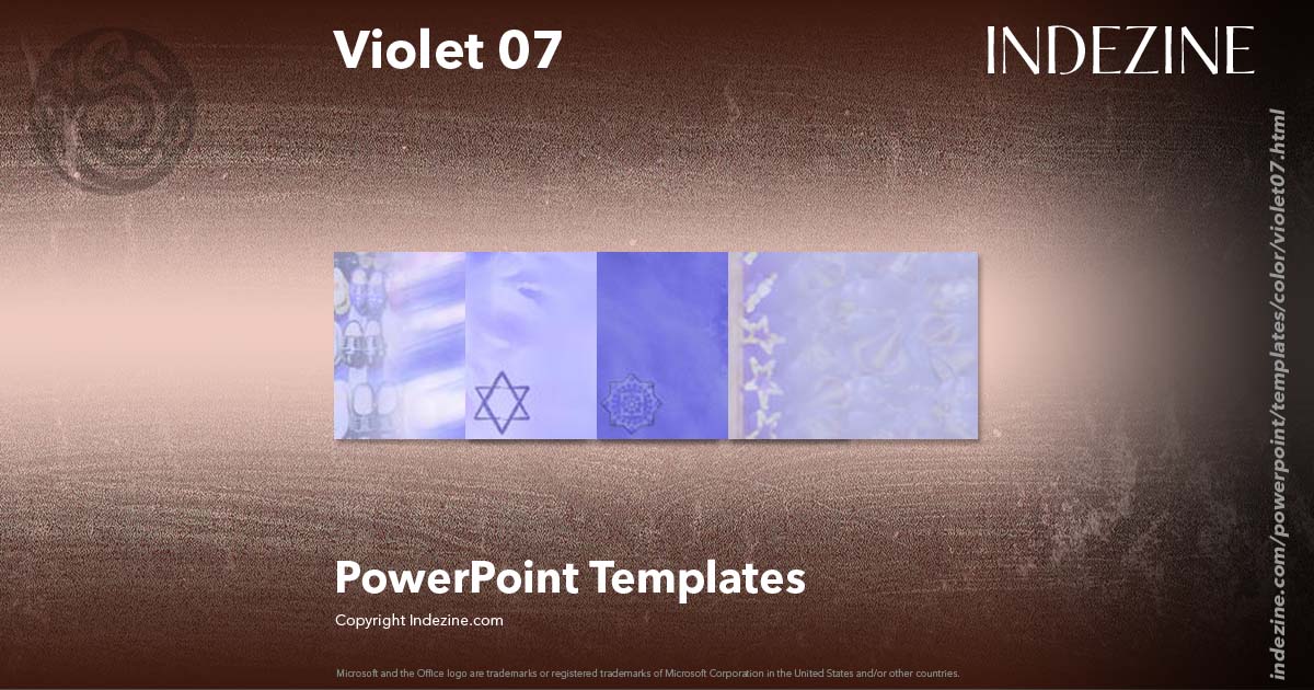 Violet 07 PowerPoint Templates