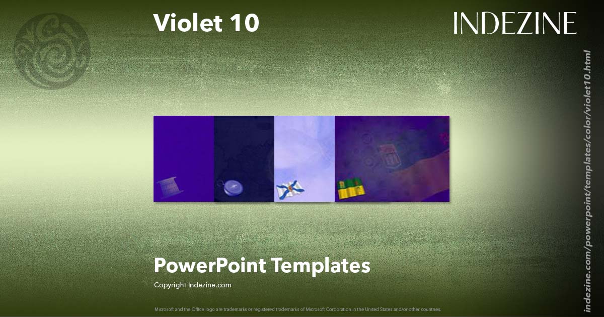Violet 10 PowerPoint Templates