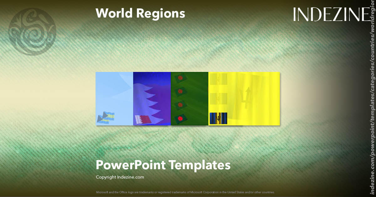 World Regions PowerPoint Templates