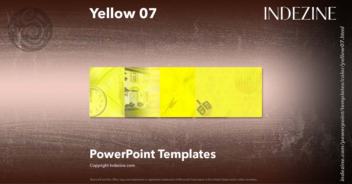 Yellow 07 PowerPoint Templates