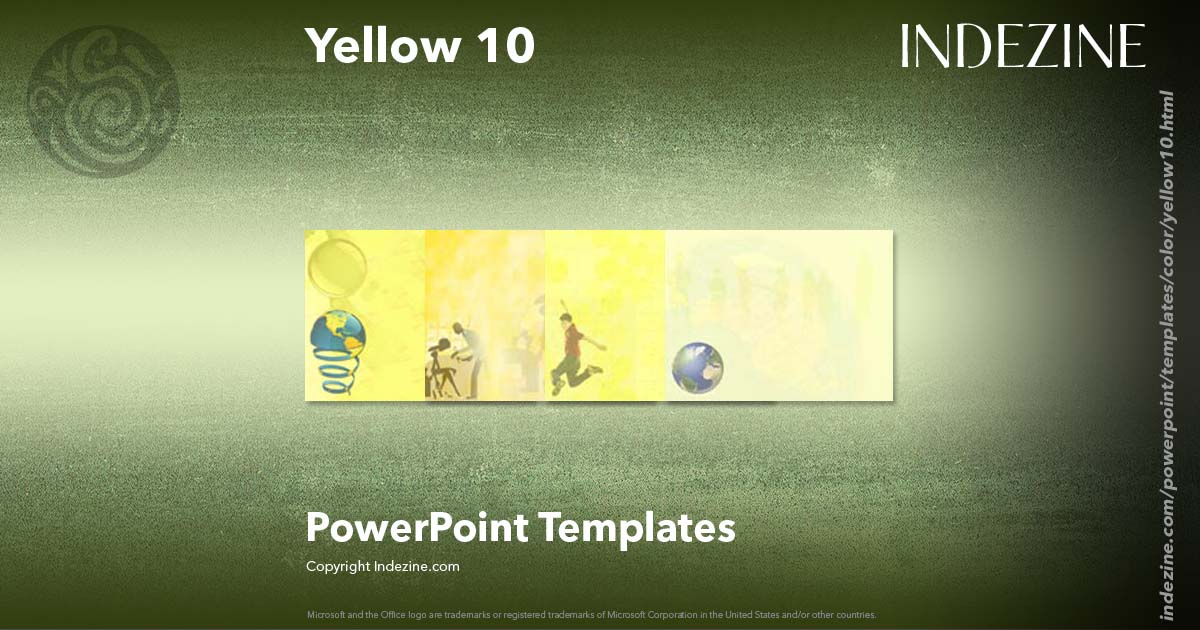 Yellow 10 PowerPoint Templates