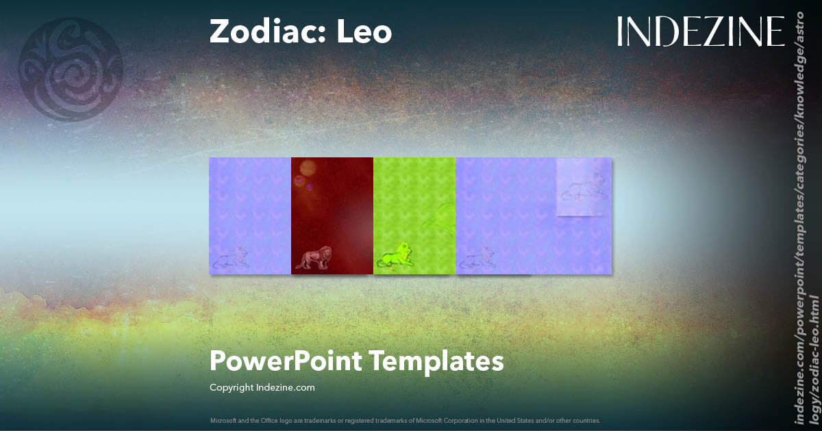 Zodiac: Leo PowerPoint Templates