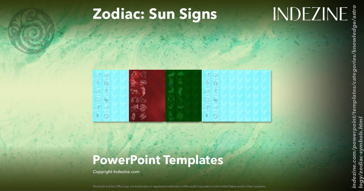 Zodiac: Sun Signs PowerPoint Templates