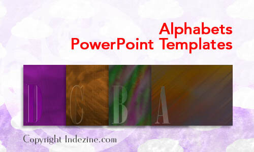 Alphabets PowerPoint Templates
