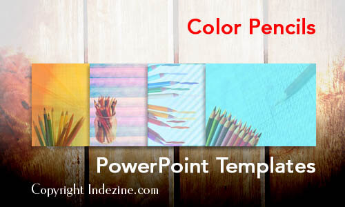 Color Pencils PowerPoint Templates