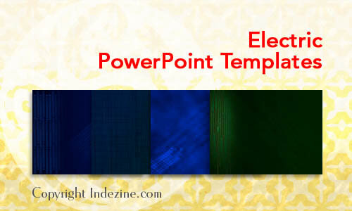 Electric PowerPoint Templates