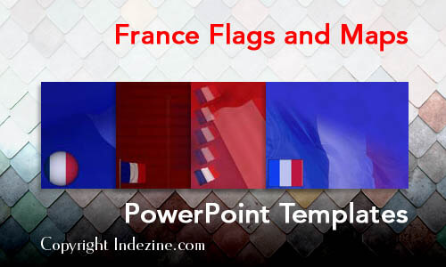 France Flags and Maps PowerPoint Templates