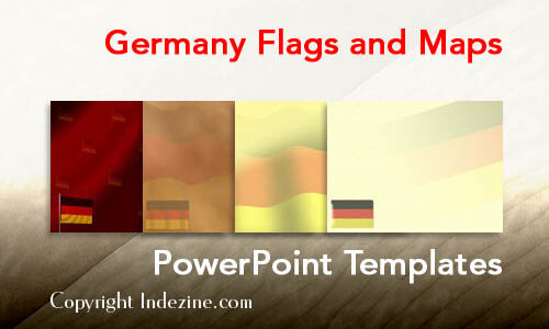 Germany Flags and Maps PowerPoint Templates
