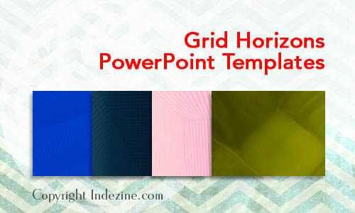 Grid Horizons PowerPoint Templates