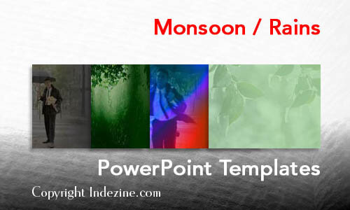 Monsoon / Rains PowerPoint Templates