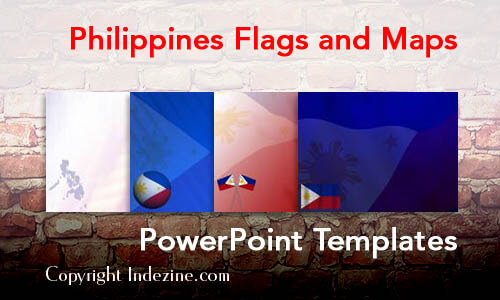 Philippines Flags and Maps PowerPoint Templates
