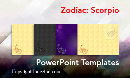 Zodiac: Scorpio PowerPoint Templates