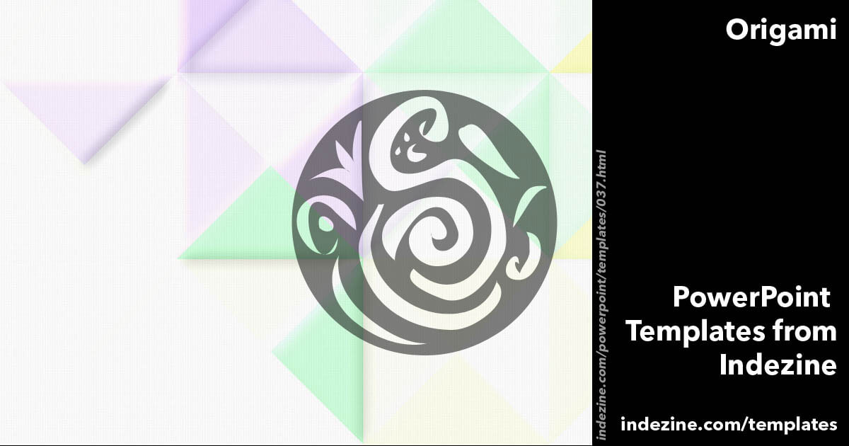 Origami 01 PowerPoint Template