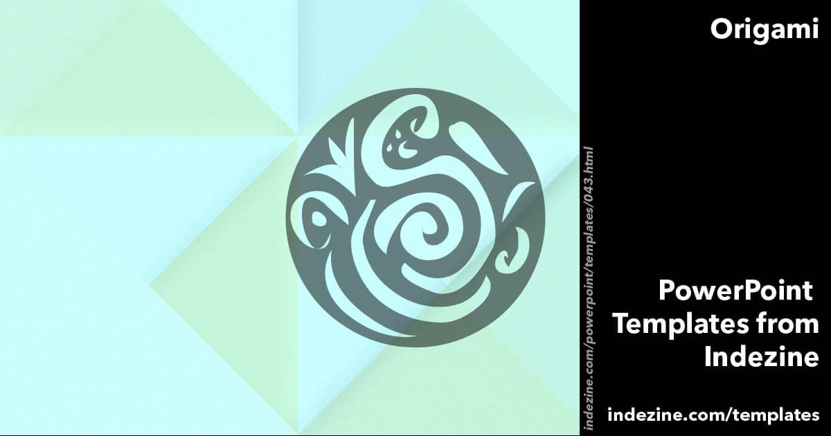 Origami 07 PowerPoint Template