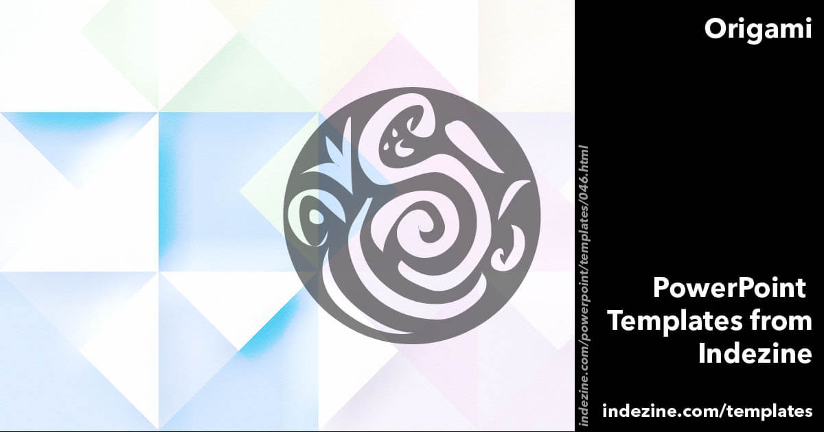 Origami 10 PowerPoint Template