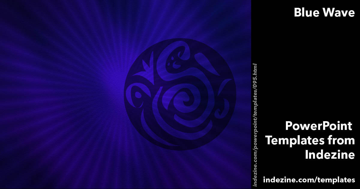 Blue Wave PowerPoint Template
