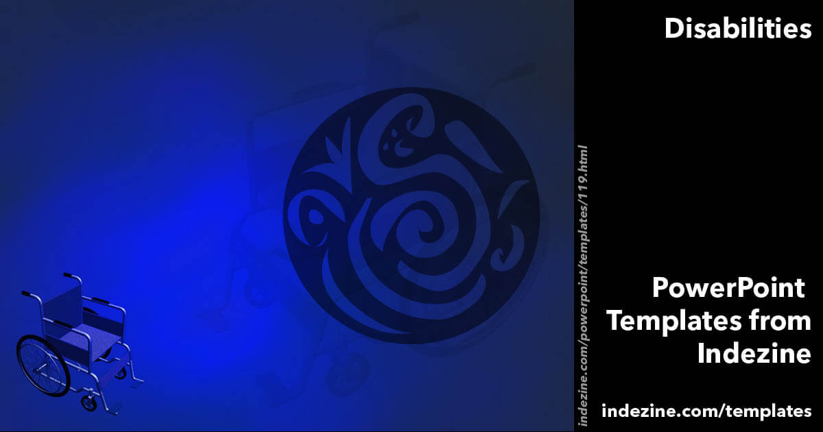 Disabilities PowerPoint Template