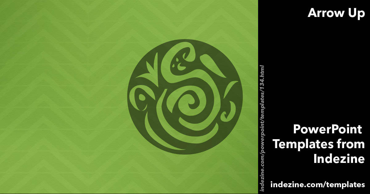 Arrow Up PowerPoint Template