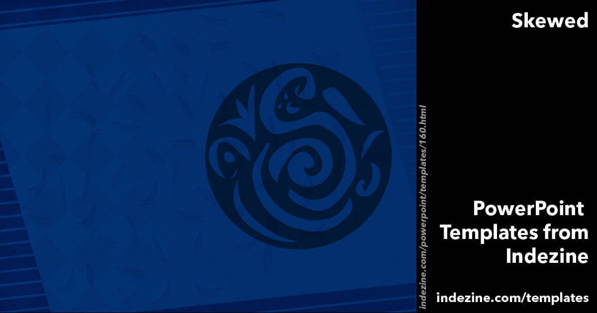 Skewed PowerPoint Template