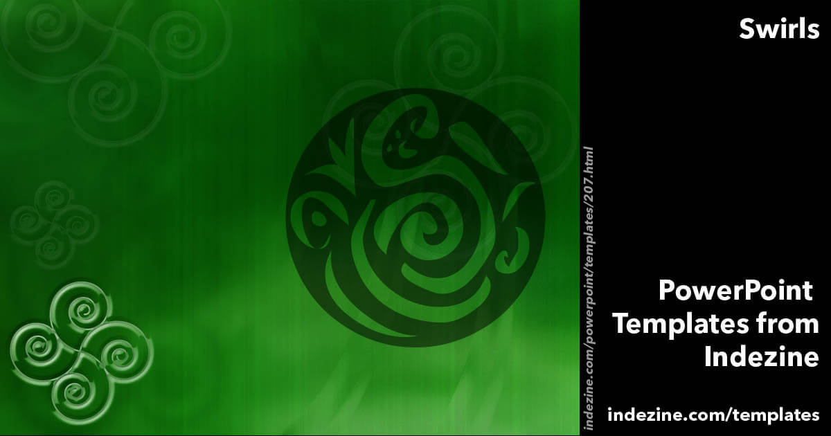 Swirls PowerPoint Template