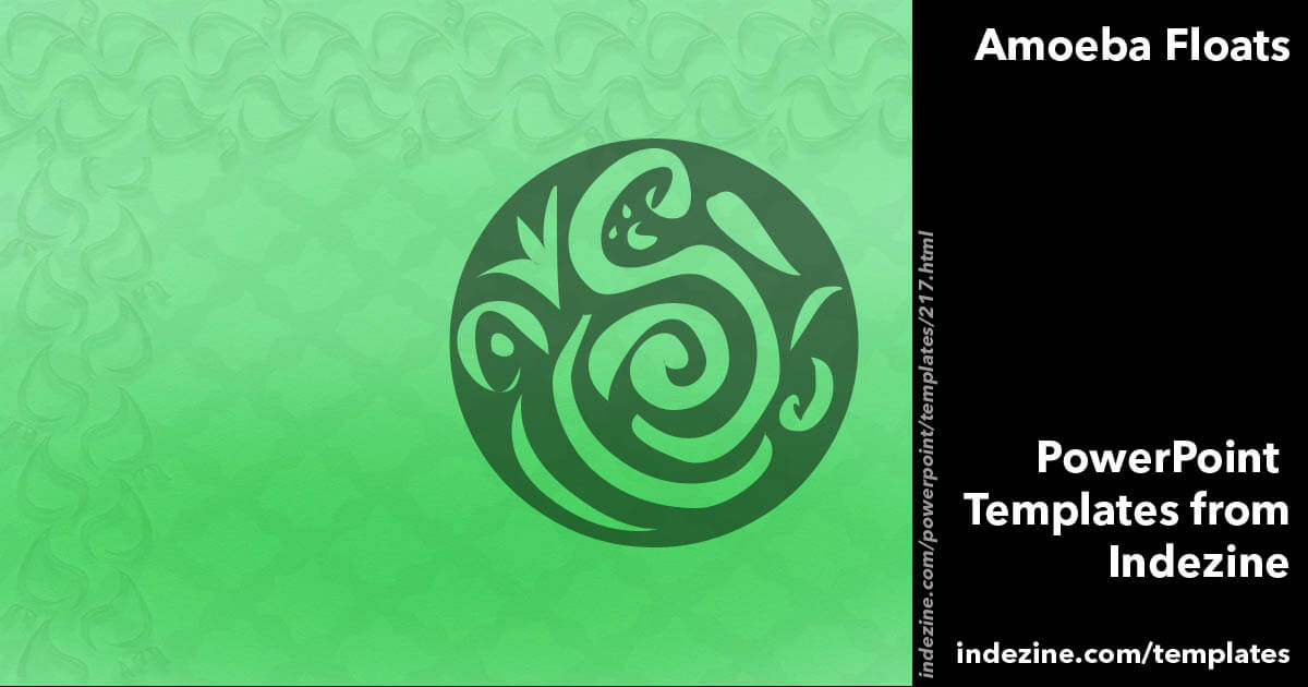 Amoeba Floats PowerPoint Template