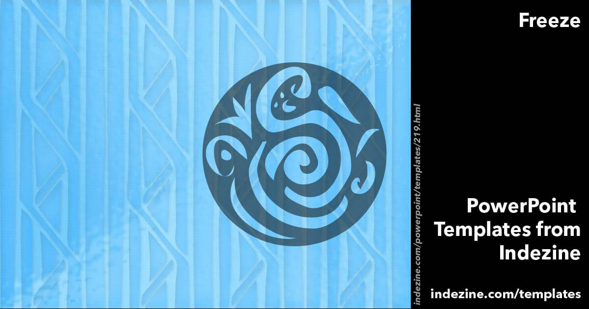 Freeze PowerPoint Template