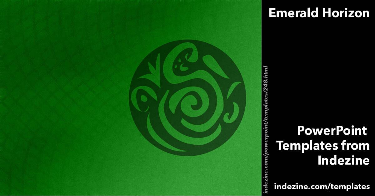 Emerald Horizon PowerPoint Template