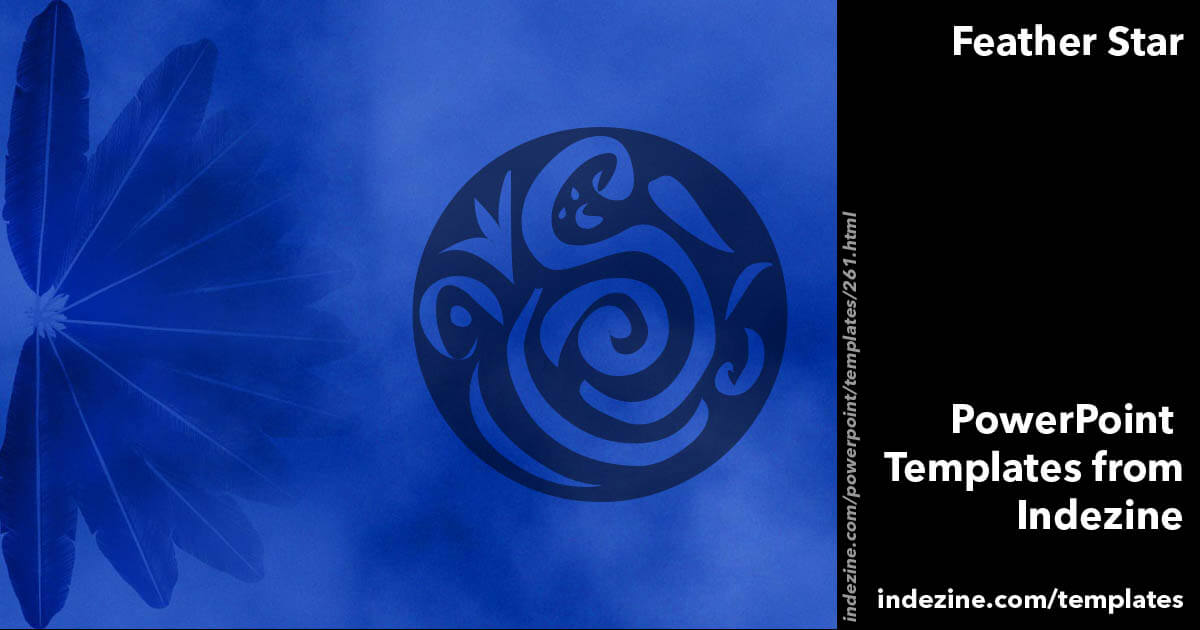 Feather Star PowerPoint Template