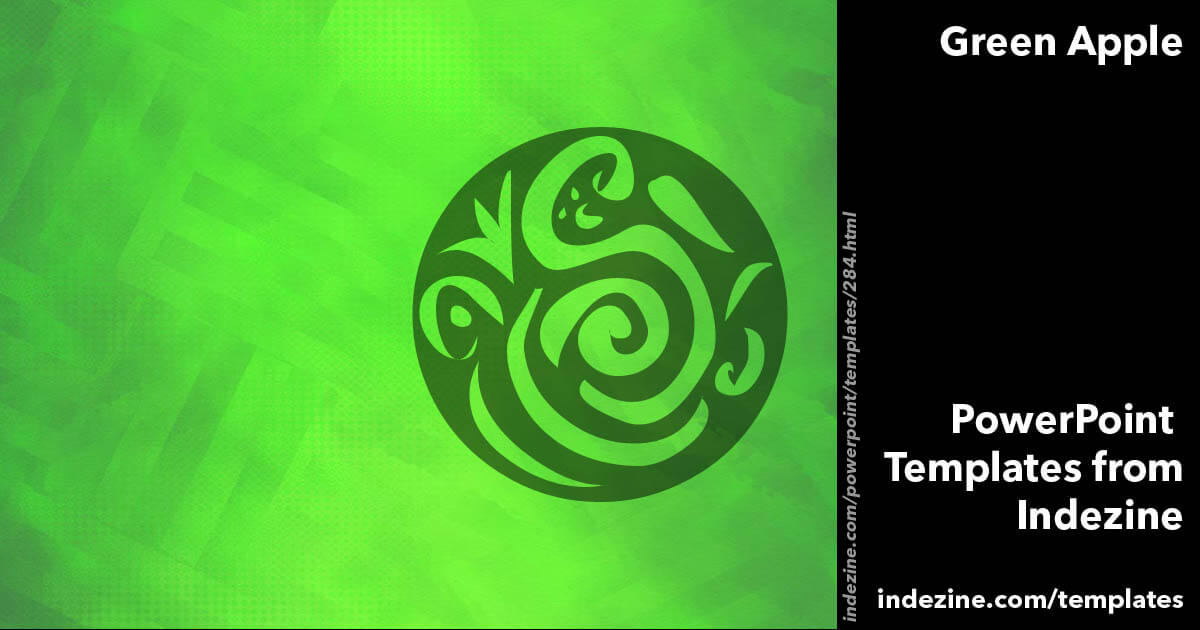 Green Apple PowerPoint Template