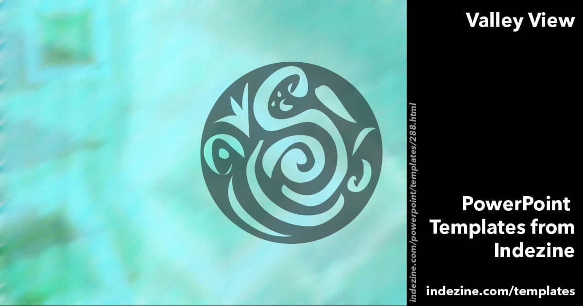 Valley View PowerPoint Template